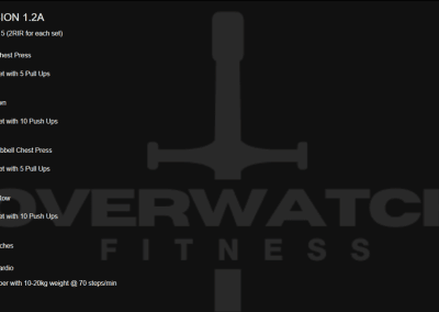 Pre – Operator | Overwatch Fitness